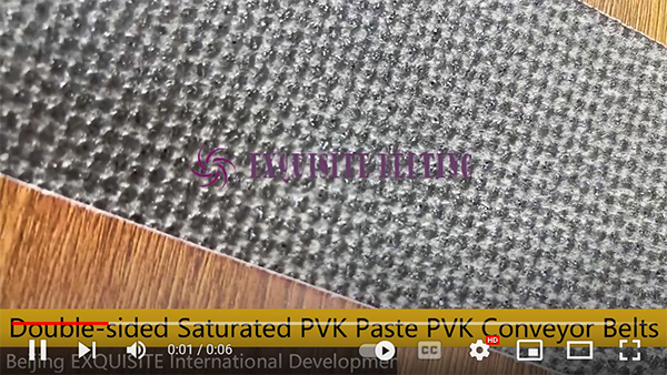 Double-sided Saturated PVK Paste PVK Conveyor Belts - PVC PU CONVEYOR ...